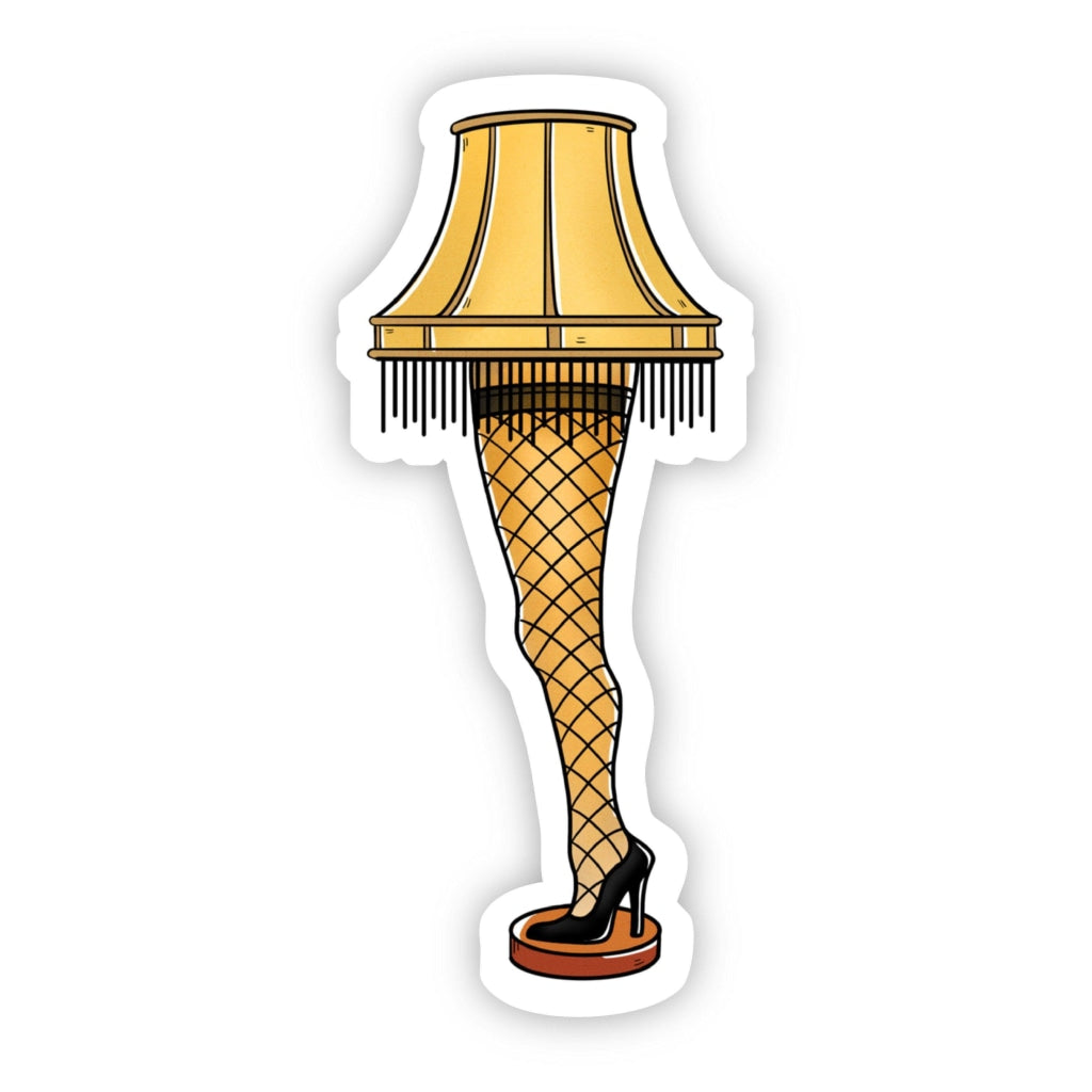 Big Moods - Leg Lamp Sticker | Plant Party