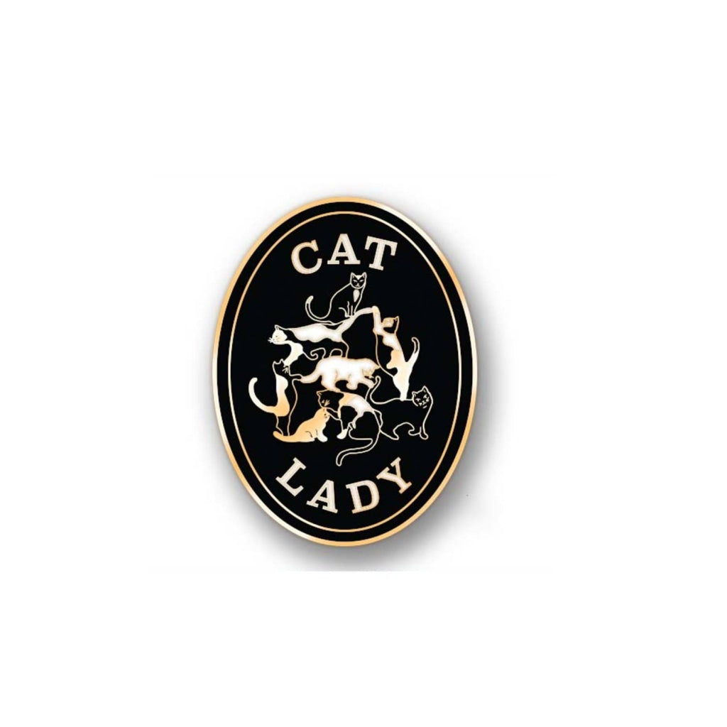 Cat Lady Enamel Pin | Plant Party