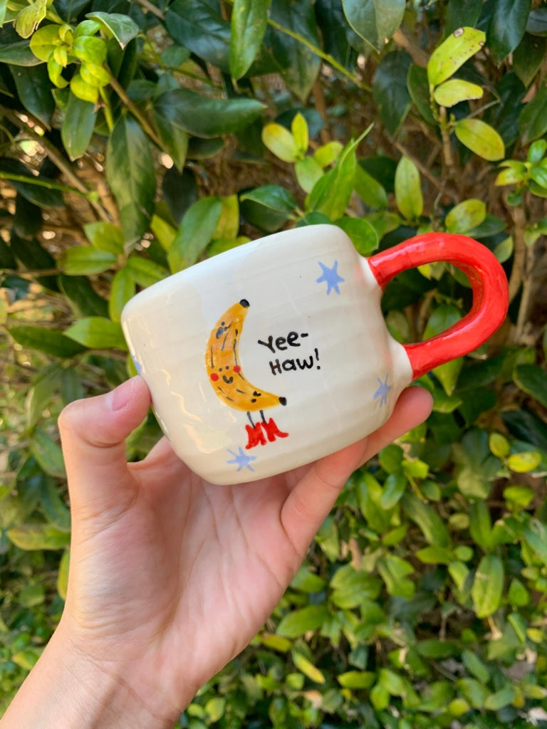 Howdy Ceramics - Fruits in Boots: Yee-haw Banana | Plant Party